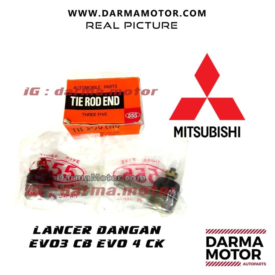 Jual Tie Rod 555 Mitsubishi Lancer Dangan Evo 3 CB Evo 4 CK | Shopee ...