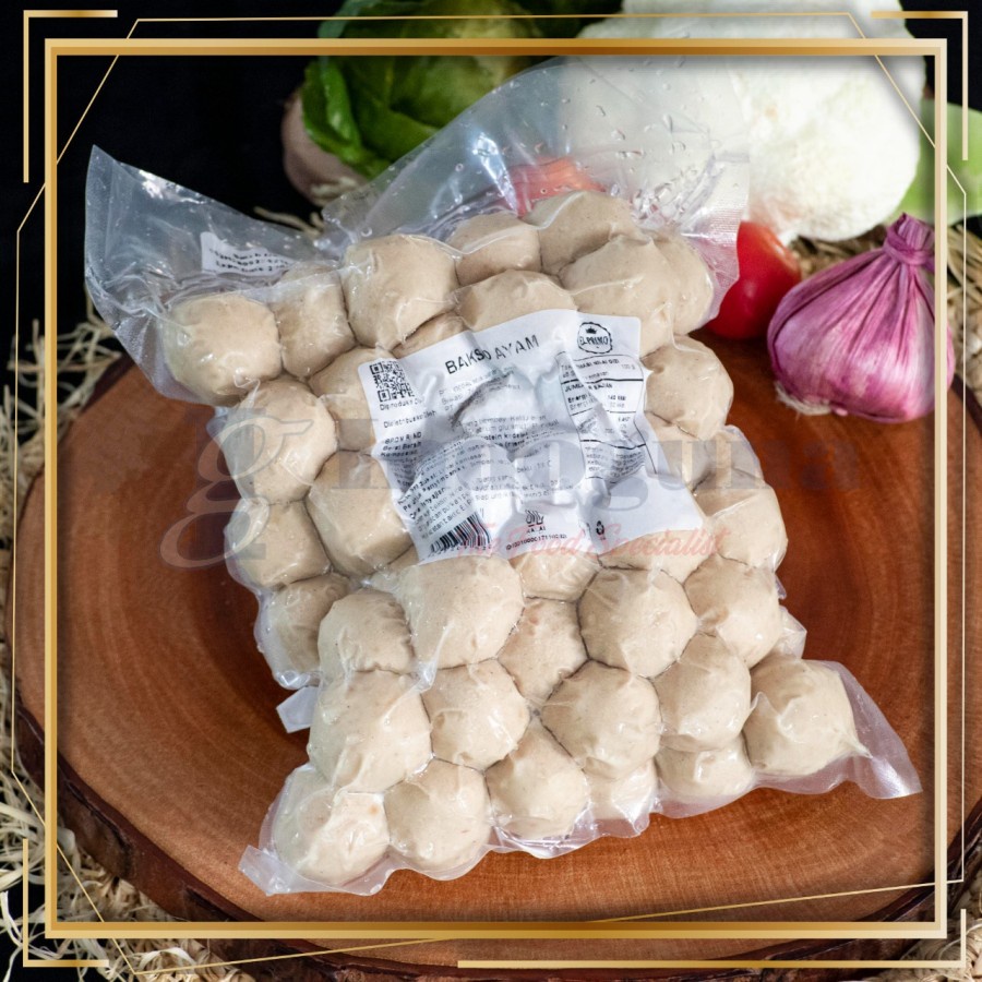 Jual BAKSO AYAM REGULAR 1 KG / REGULAR CHICKEN MEATBALL | Shopee Indonesia