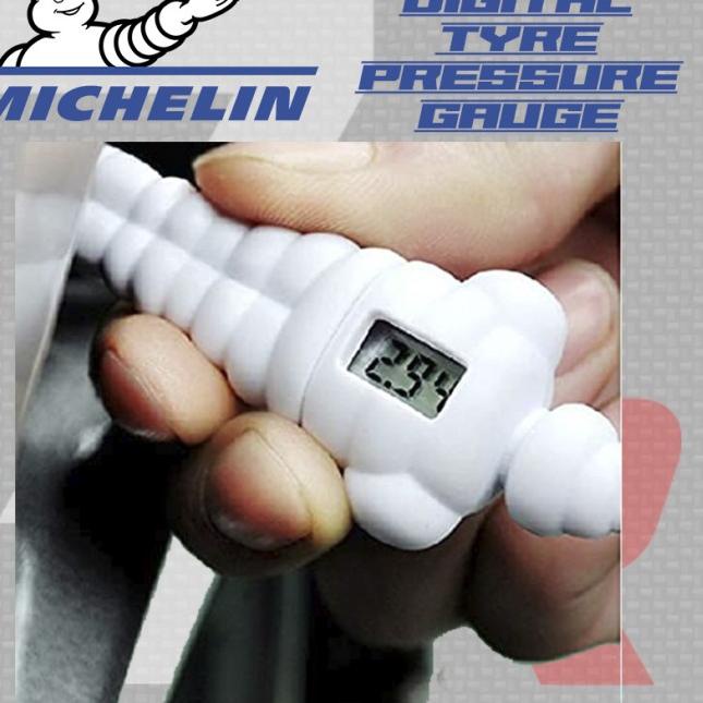 Jual MICHELIN TYRE PRESSURE GAUGE KEYCHAIN BIBENDUM (MICHELIN MAN ...