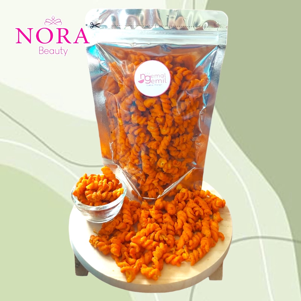 Jual Cemilan Gandum Goreng Balado Daun Jeruk Spiral Homemade Kualitas ...