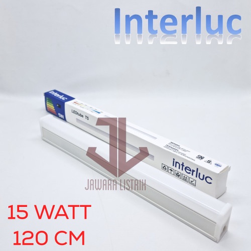 Jual INTERLUC T5 LED 18W 18 W WATT 120 CM Lampu t5 murah interluc 18W ...
