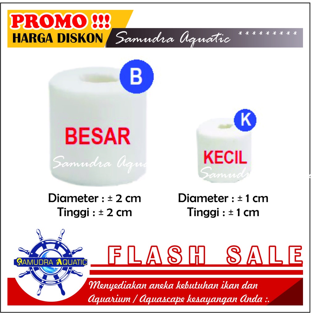 Jual BIO RING (Per Biji), Bioring Keramik Bio Ring Kramik Media Filter ...