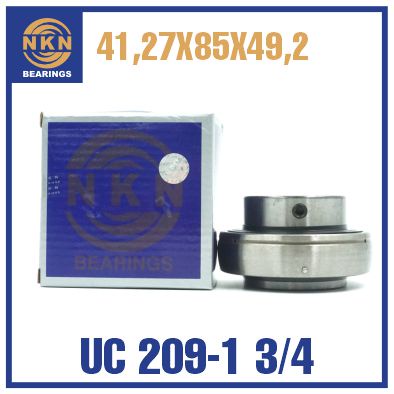 Jual Bearing Unit UC209-1.3/4 NKN Diameter As 44.45MM Original | Shopee Indonesia