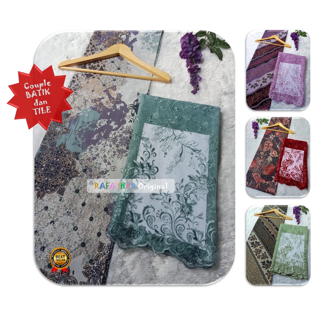 Jual KAIN TILE METERAN KEBAYA MODERN KAIN BATIK METERAN KAIN KEBAYA ...