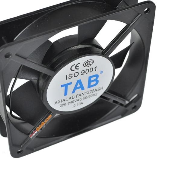 Jual Axial Fan Tab XF1222ASH 4 inch 220AC (segi empat) | Shopee Indonesia