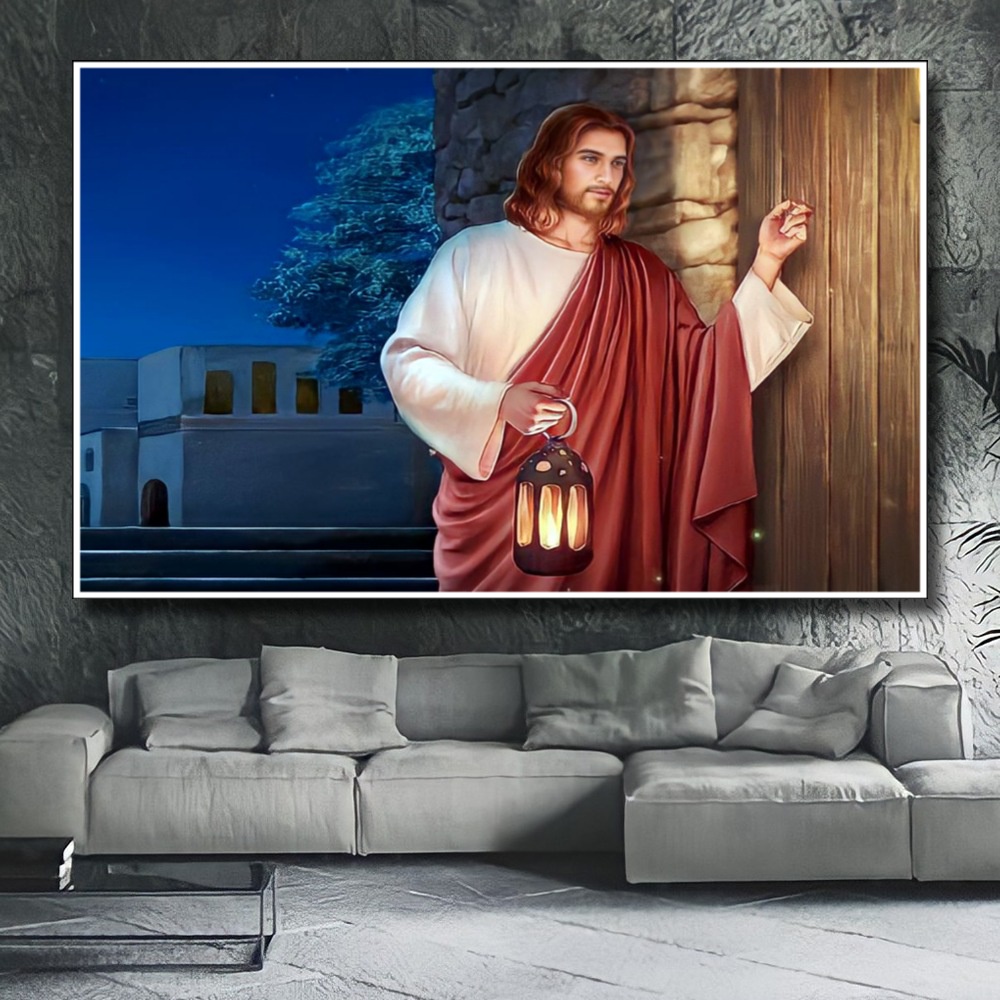 Jual Hiasan Dinding Poster Gambar Tuhan Yesus Xtra Jumbo Besar Best ...