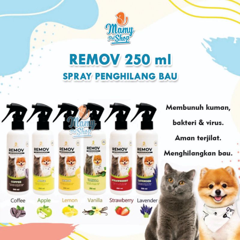 Jual REMOV SPRAY PENGHILANG BAU 250 ml | Shopee Indonesia
