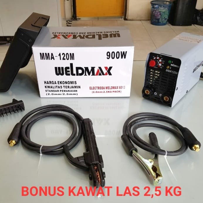 Jual Mesin Las Listrik WELDMAX MMA 120M/ Inverter Las 120A WELDMAX 900 ...