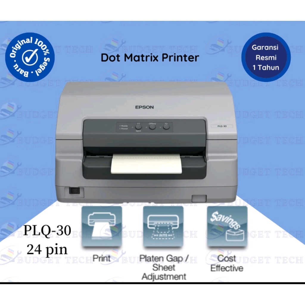 Jual EPSON PRINTER DOT MATRIX PITA TYPE PLQ 30 | Shopee Indonesia