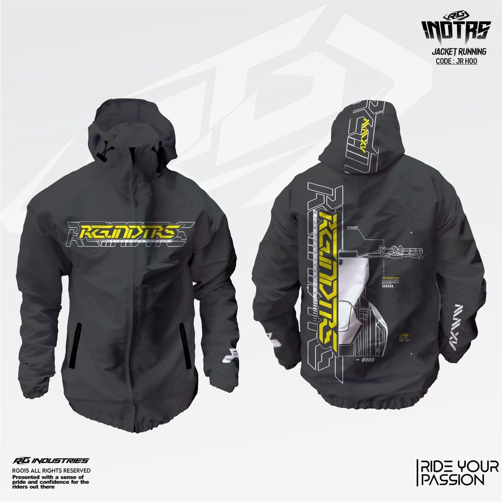 Jual Jaket Running Rg Industries Jaket Running Supermoto Jaket Running ...