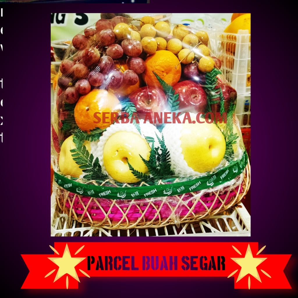 Jual HAMPERS BUAH SEGAR UKURAN BESAR FREE KARTU UCAPAN | Shopee Indonesia
