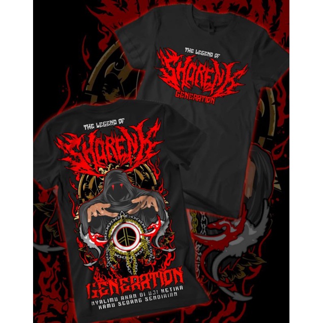 Jual KAOS PSHT THE LAGEND OF SHORENK GENERATION MOTIF 2 DESAIN KEKINIAN ...