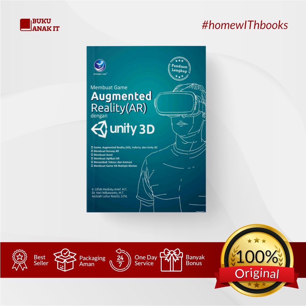 Jual BUKU MEMBUAT GAME AUGMENTED REALITY DENGAN UNITY 3D - PANDUAN LENGKAP | Shopee Indonesia