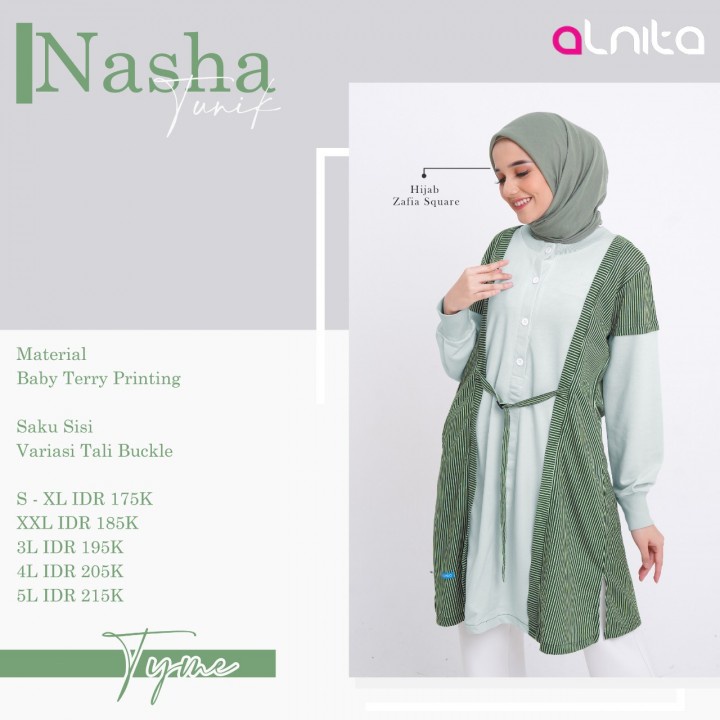 Jual Nasha Tunik By Alnita | Shopee Indonesia
