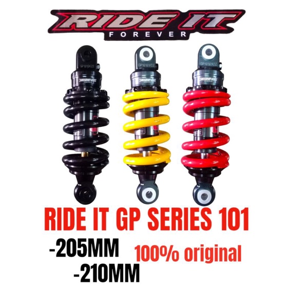 Jual MONOSHOCK/SHOK BELAKANG RIDE IT GP 101 JUPITER MX OLD/JUPITER MX NEW 135/MX KING 150 UKURAN ...