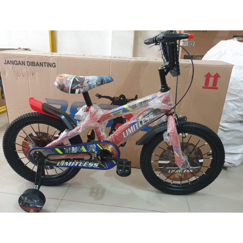 Jual Sepeda Anak Sepeda BMX 16 inch LIMITLESS ( JARI-JARI MOTOR ...