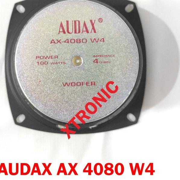 Jual AX-4080 W4 Speaker Audax 4inch 4 inch W Woofer Wofer AX4080 ...