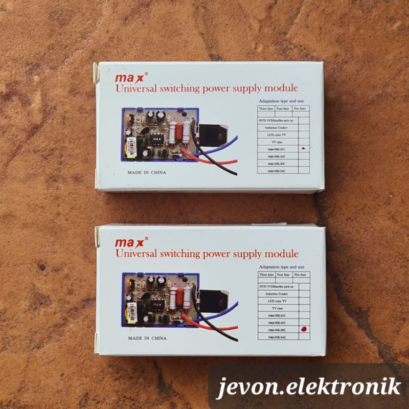 Jual Gacun Regulator TV Max 21 29 inch MK-21C MK-29C Universal ...