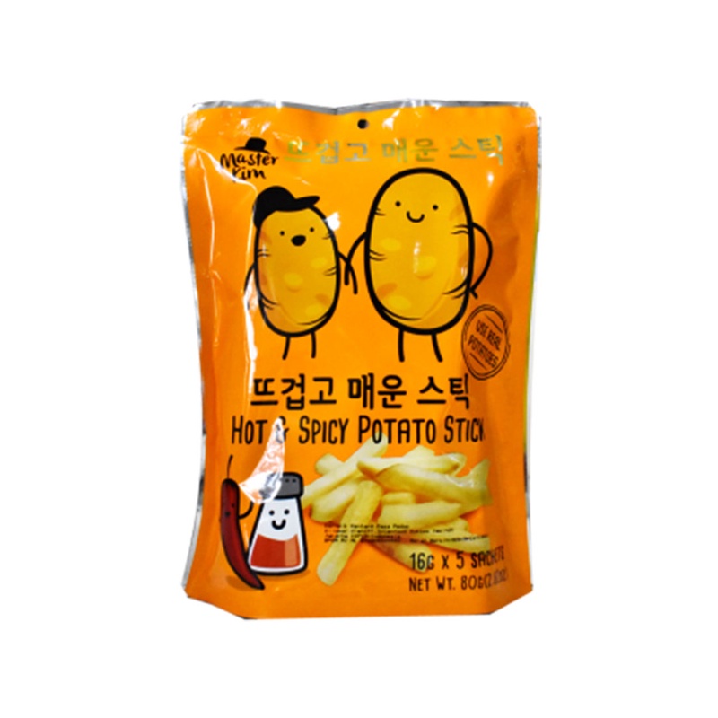 Jual Master Kim potato snack - Salted - Spicy - Honey butter/ potato ...