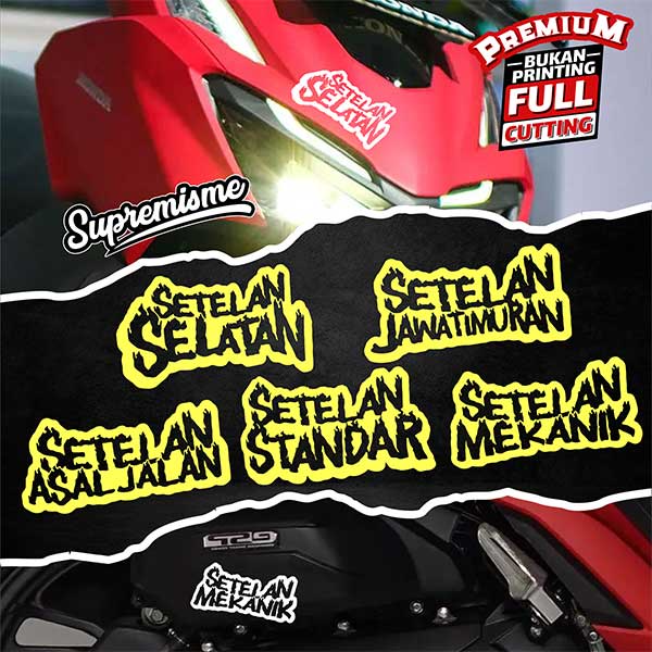 Jual Stiker Setelan Selatan / Sticker Setelan Asal Jalan / Stiker Viral ...