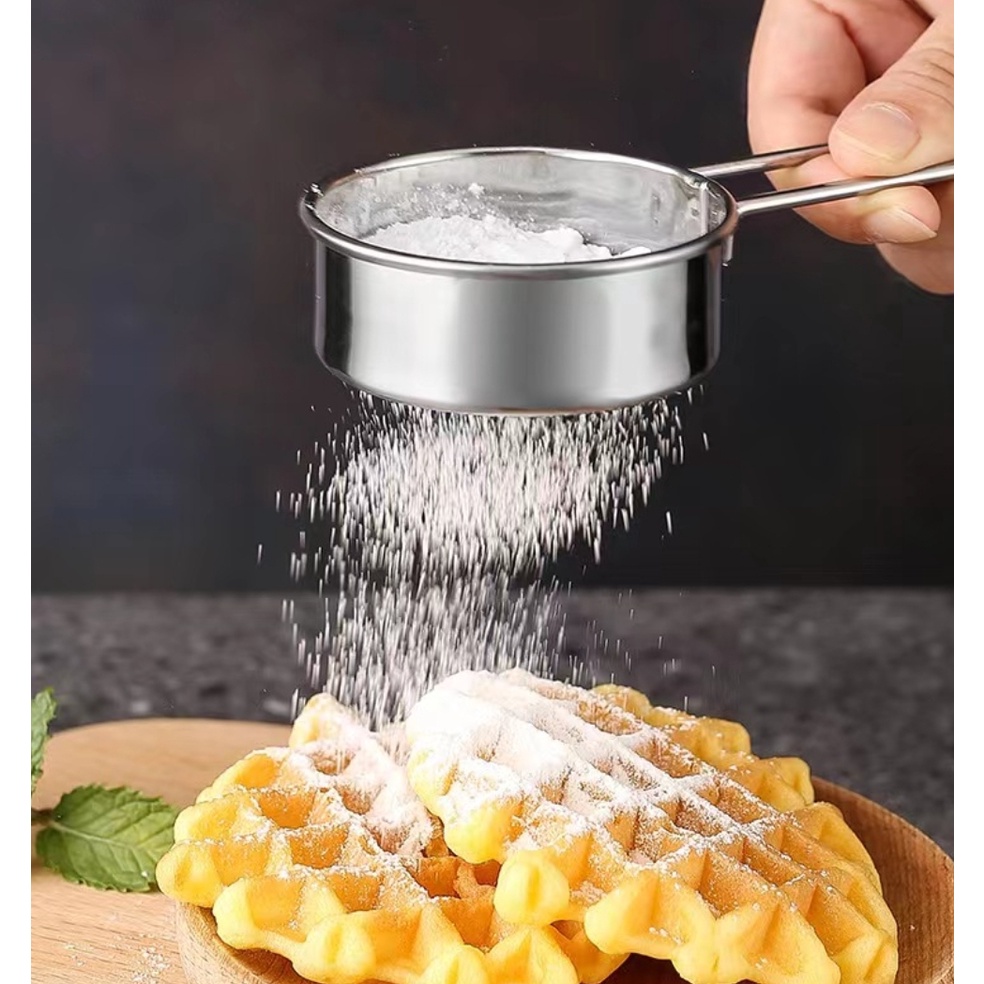 Jual Ayakan Tepung Mini Saringan Tepung Gula Powder Strainer Stainless ...
