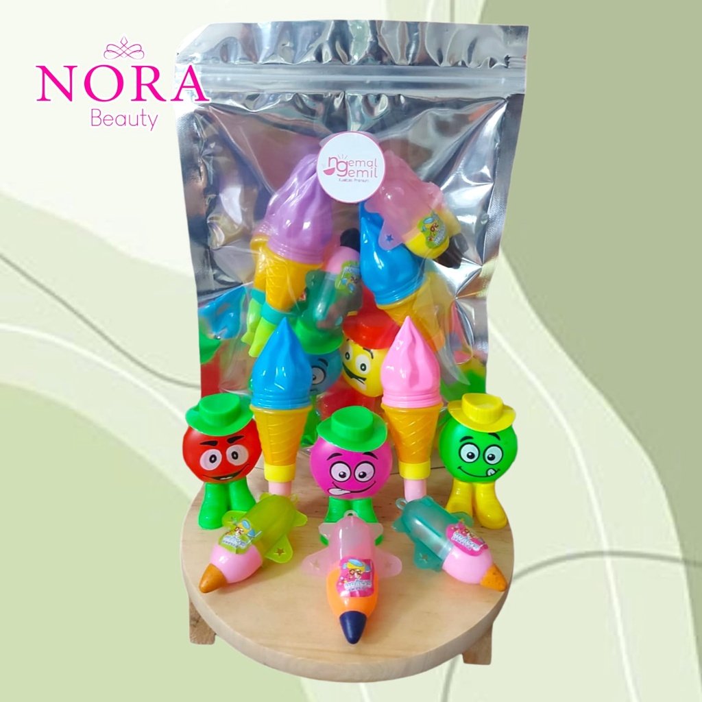 Jual Cemilan Permen Mainan Koboi, Pesawat dan Es Krim Mix 3in1 Premium ...