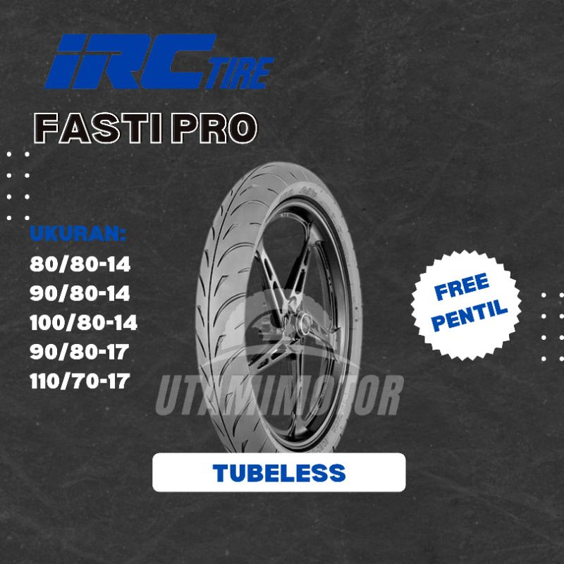 Jual BAN MOTOR IRC FASTI PRO TUBELESS RACING TIRE SOFT COMPOUND BAN ...