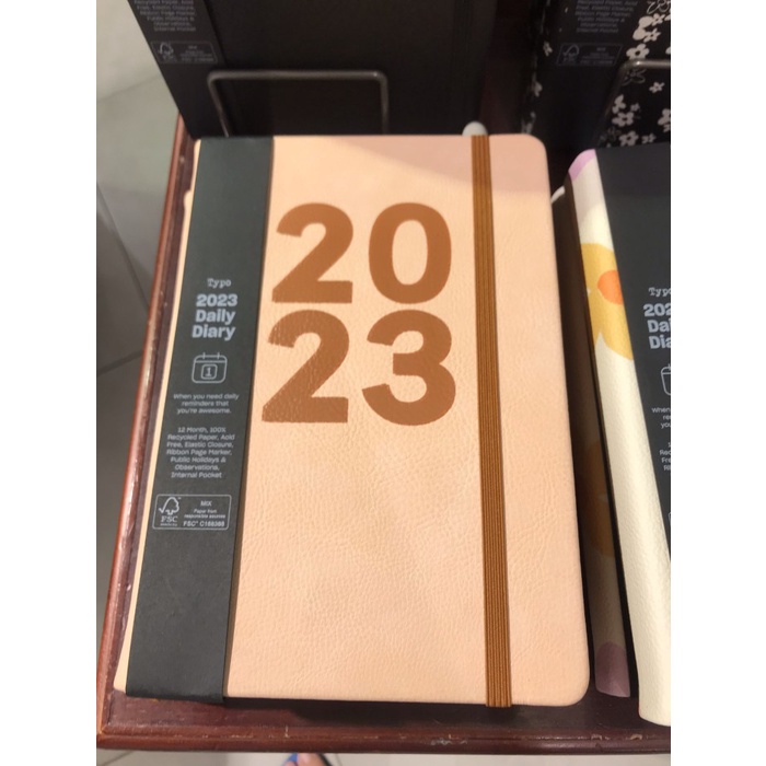 Jual Agenda Typo Daily Planner Jurnal Journal A5 2023 Original Jadwal ...