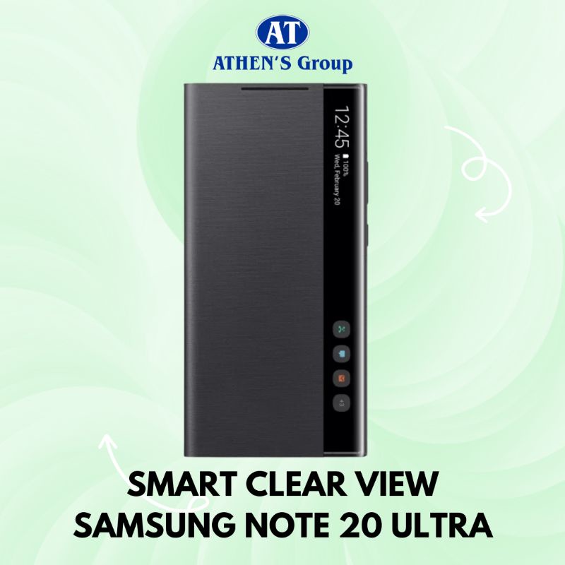 Jual SMART CLEAR VIEW ORIGINAL SAMSUNG GALAXY NOTE 20 ULTRA | Shopee ...