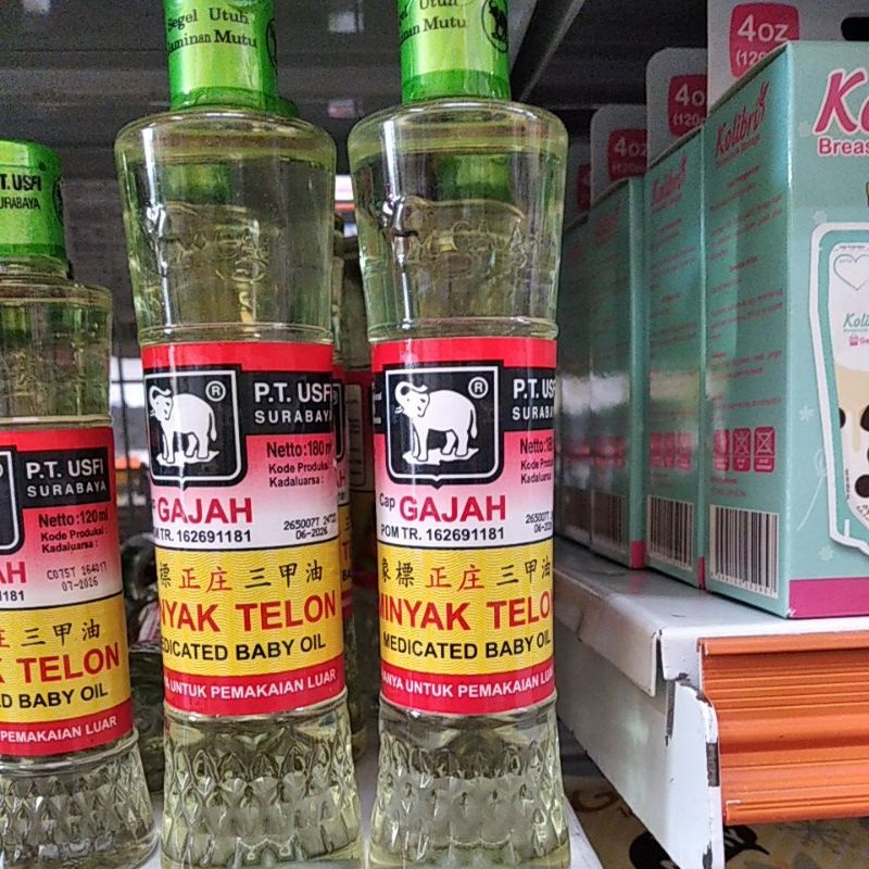 Jual Cap Gajah Minyak Telon 180ml | Shopee Indonesia