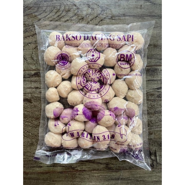 Jual Bakso Warisan 319 isi 50 varian BM Super- BMSK | Shopee Indonesia