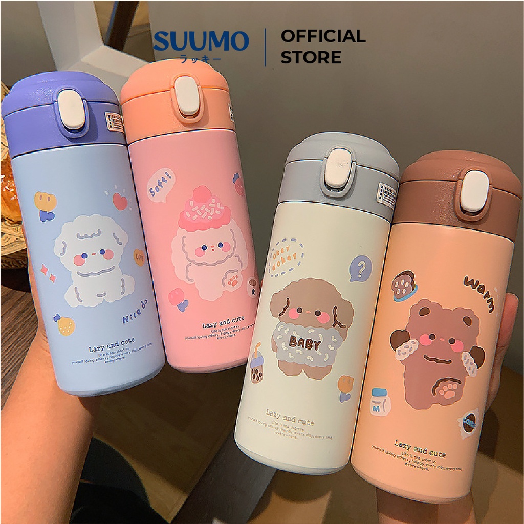 Jual Suumo Botol Minum Termos Stainless Steel/Tumbler Karakter Lucu ...