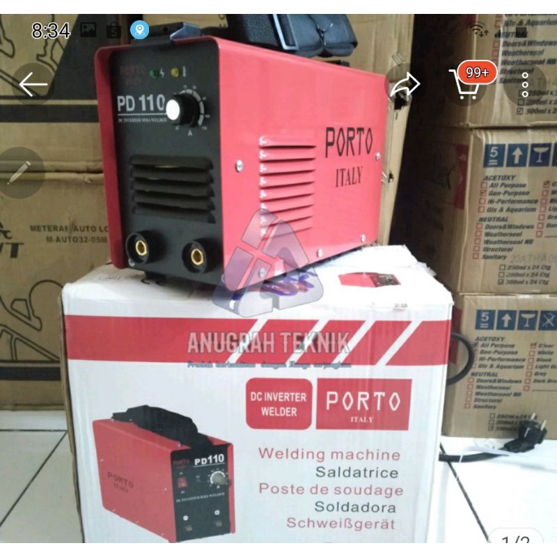 Jual Mesin las Porto PD110 | Shopee Indonesia