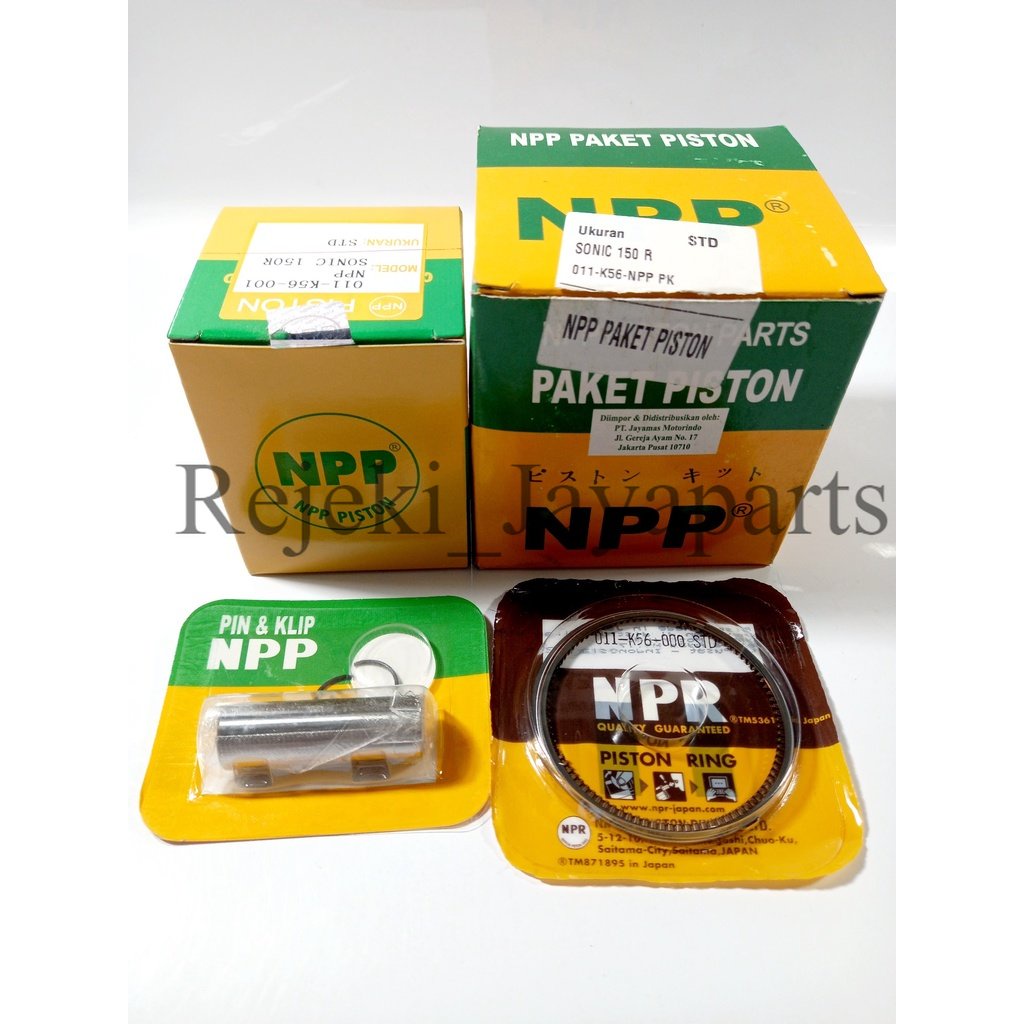 Jual PISTON KIT PITSONKIT SONIC R Fi NPP SEHER KIT SONIC 150R 150 R INJECTION NPP | Shopee Indonesia