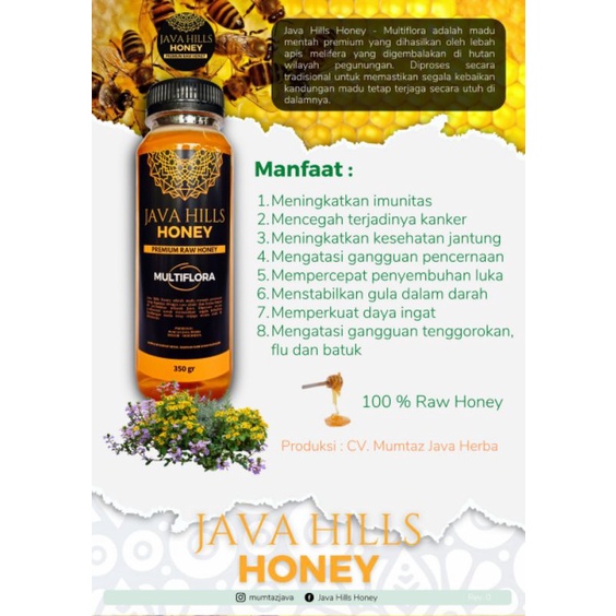 Jual Madu Multiflora Java hills honey | Shopee Indonesia