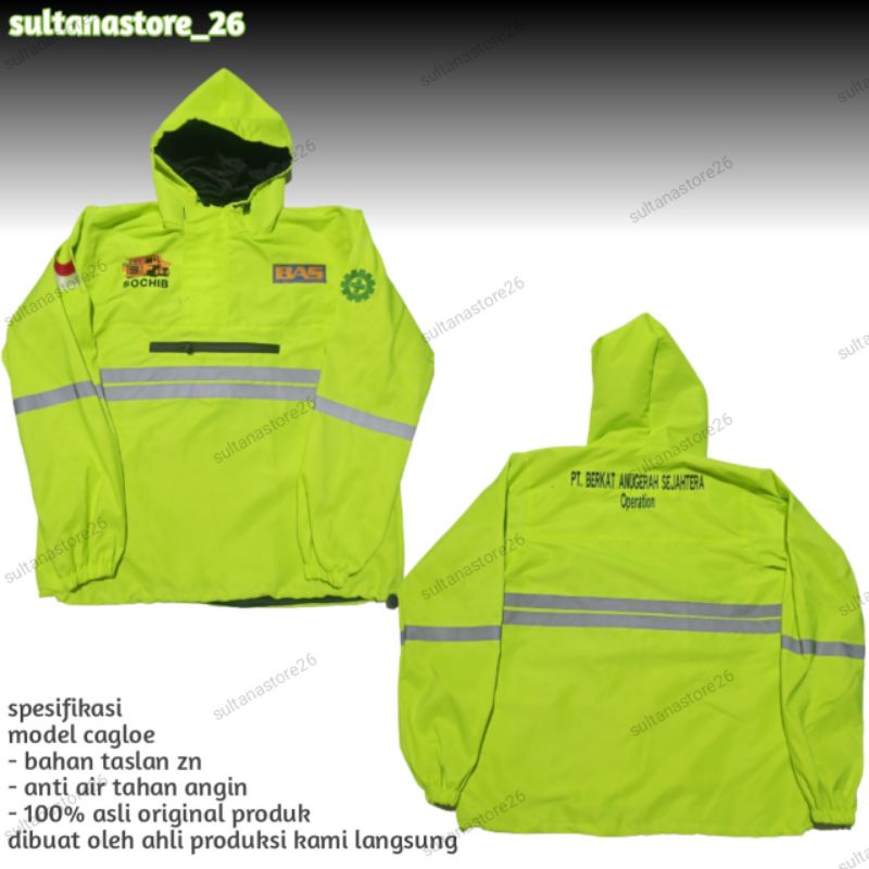 Jual jaket safety hi-vis recrevtive 3m scothlite u teknisi tambang ...