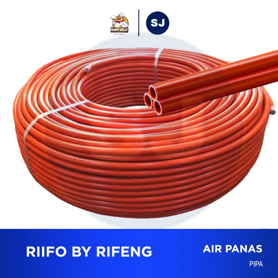Jual Pipa Air Panas 1/2" x 1 Mtr (RIFENG) - PE(x) Multilayer Orange ...