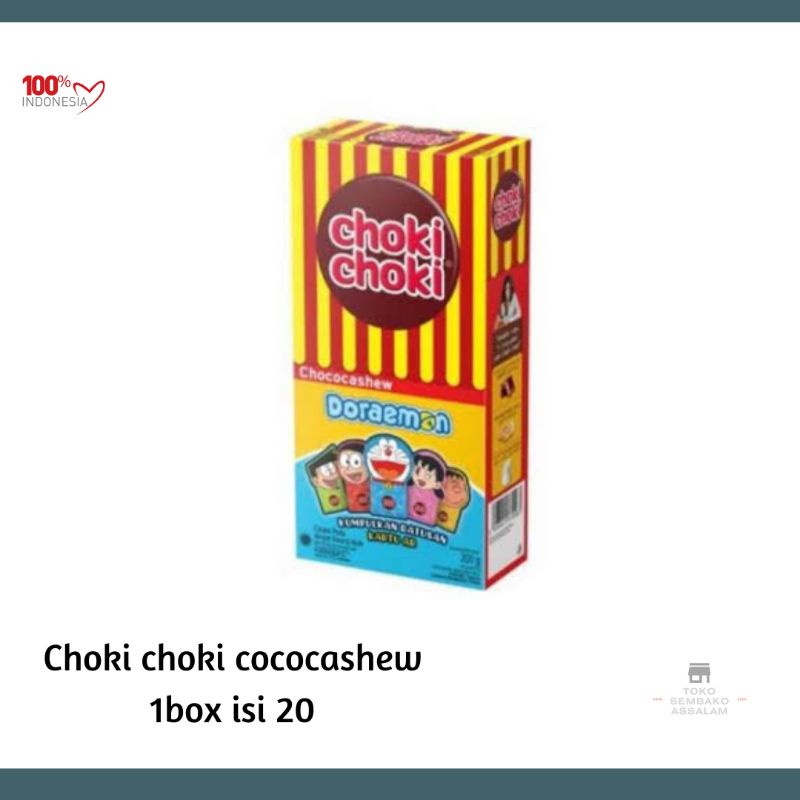 Jual choki choki Chococashew 1box isi 20 pcs / choki choki / coki coki ... Jual choki choki Chococashew 1box isi 20 pcs / choki choki / coki coki ...