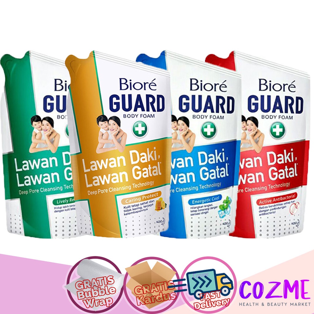 Jual BIORE Guard Antibacterial Body Foam Pouch | Shopee Indonesia