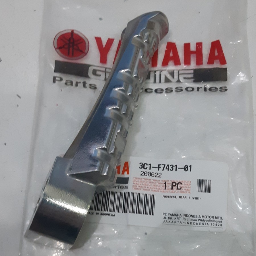 Jual Step Footstep Besi Belakang Kiri Yamaha Vixion Old NVL NVA R, MX ...