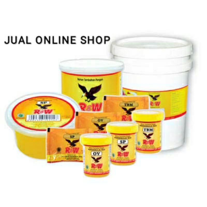 Jual SP Ovalet TBM Pengemulsi Pengembang Kue Roti Rajawali R&W RW 4 kg ...