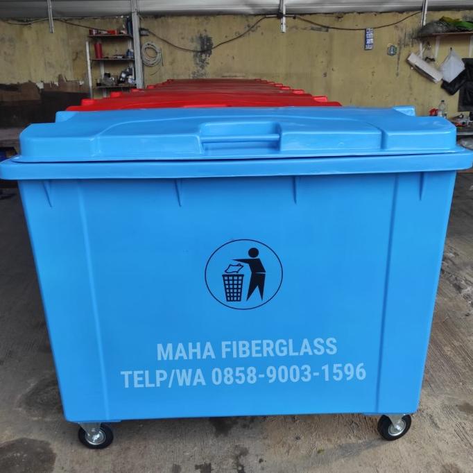 Jual TEMPAT SAMPAH BESAR/TONG SAMPAH BESAR/BAK SAMPAH BESAR FIBER 660 ...