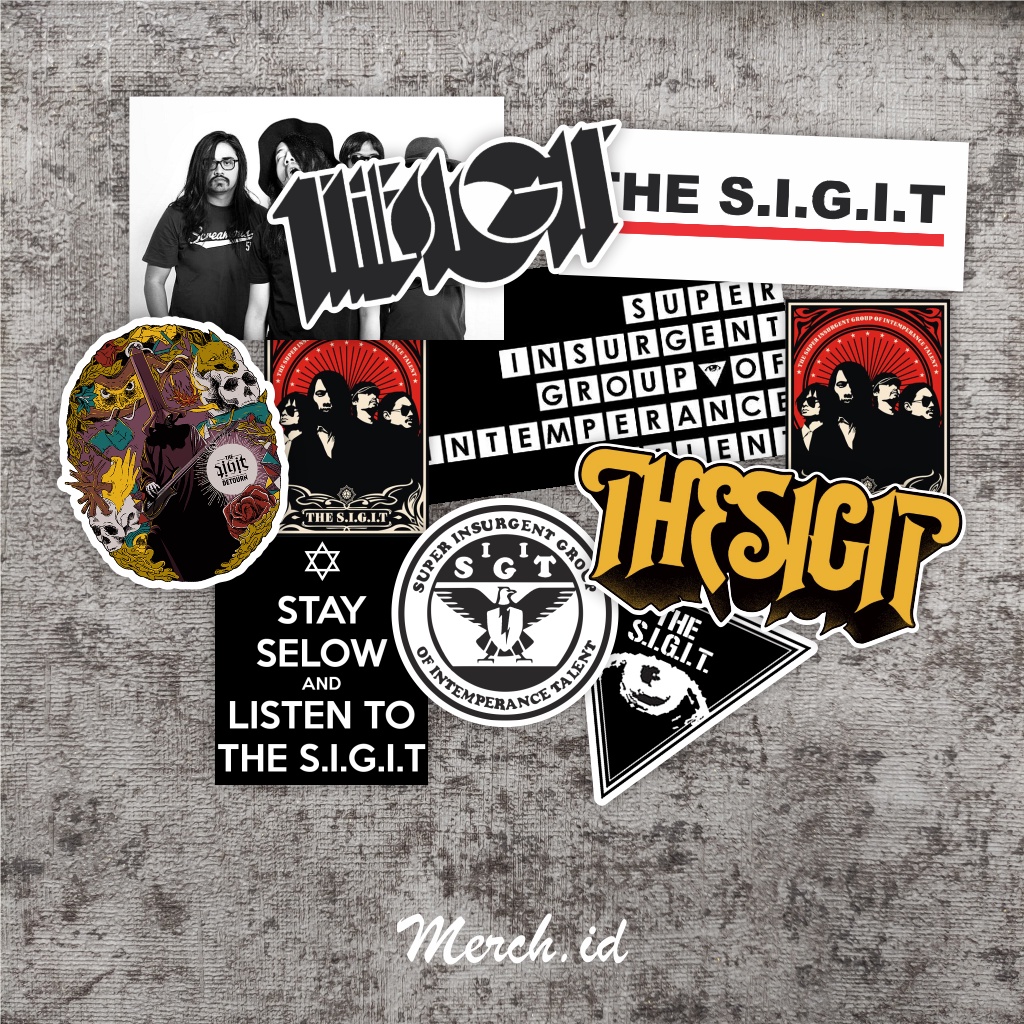 Jual Stiker Band The Sigit / Sticker Pack | Shopee Indonesia