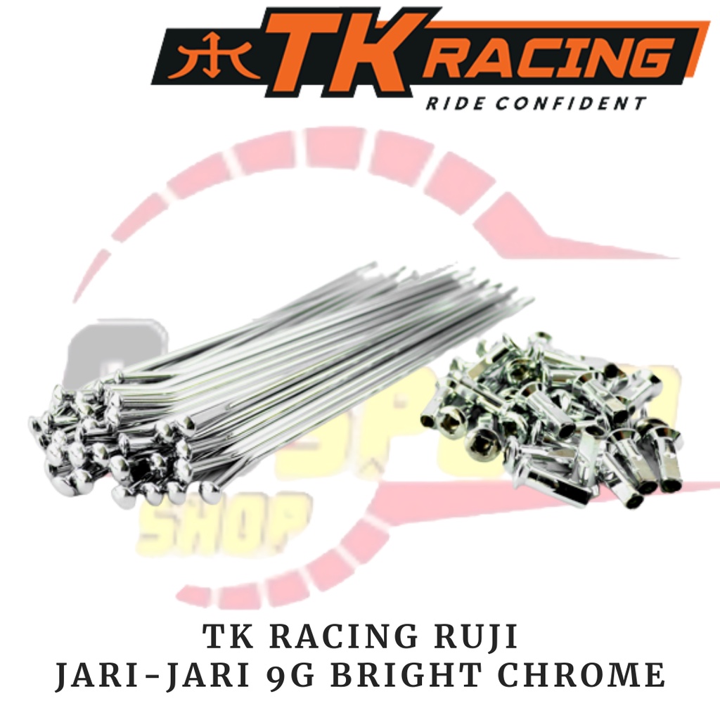 Jual TK Racing Ruji Jari Jari Velg Motor 9G Ukuran 159 166 172 184 ...