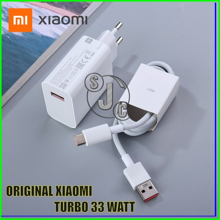Jual Charger Xiaomi Poco X3 X3 NFC TURBO CHARGE 33W ORIGINAL 100% Type C | Shopee Indonesia