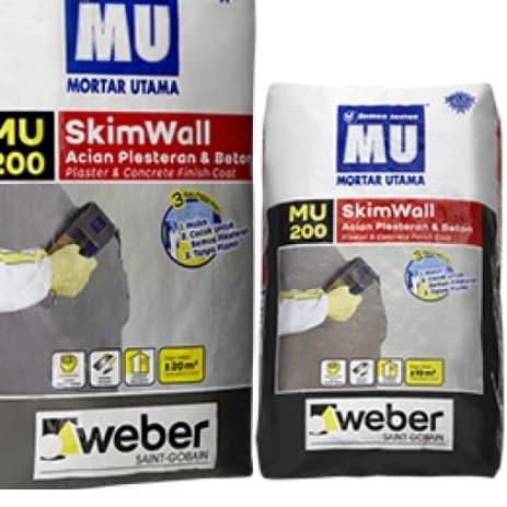 Jual MU200 - Mortar Utama MU 200 Acian Plesteran & Beton | Shopee Indonesia