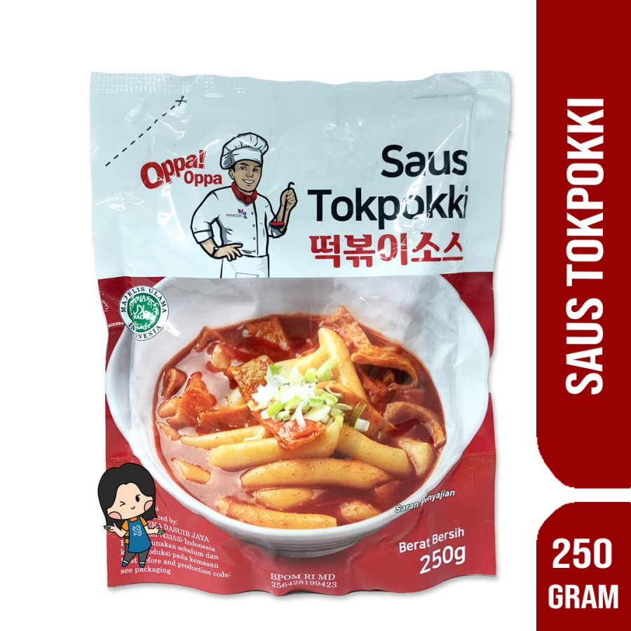 Jual Bumbu Saus Topokki Tokpoki Tteokbokki Tokpokki Odeng OPPA Halal ...