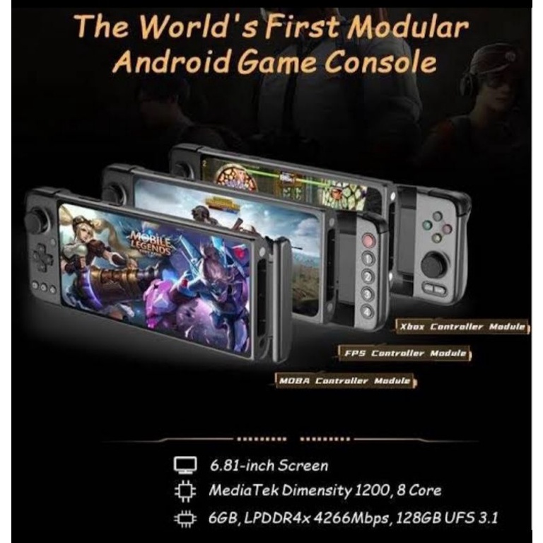 Jual GPD XP Plus Terbaru 2022 MediaTek 1200 6/128GB Android 11 Moduler ...