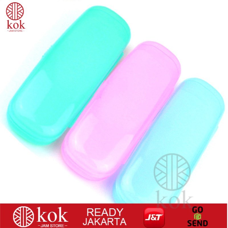 Jual Kotak Kacamata plastik Box Kacamata Transparant Tempat Kacamata ...