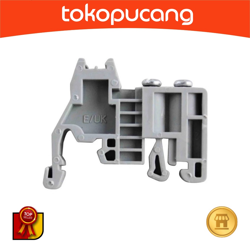 Jual Stopper Terminal Block UK Din Rail Type E/UK | Shopee Indonesia